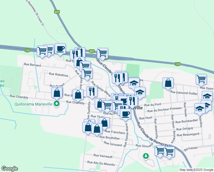 1399 Rue Edmond Guillet, Marieville QC - Walk Score