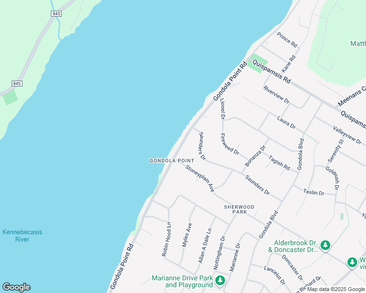 574 Gondola Point Road, Quispamsis NB - Walk Score