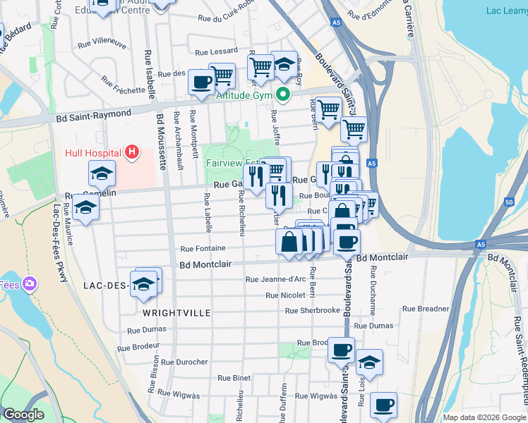 100 Caron Street, Gatineau QC - Walk Score