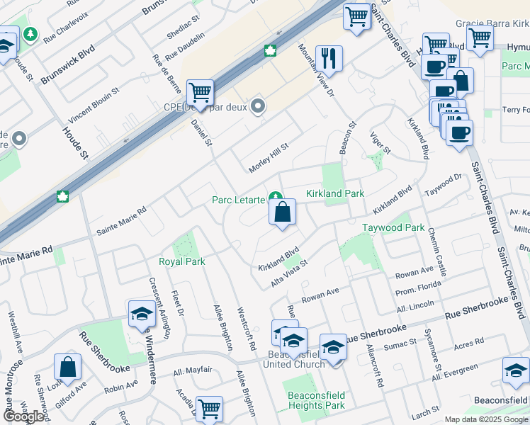 Kirkland QC - Walk Score