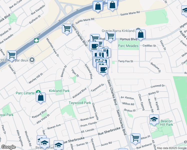 17 Boulevard Kirkland, Kirkland QC - Walk Score