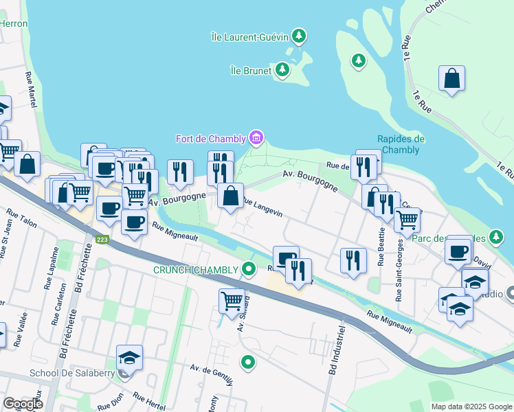 1800 Rue Langevin, Chambly QC - Walk Score