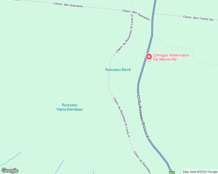 301 Chemin du Ruisseau Saint Louis Ouest, Marieville QC - Walk Score
