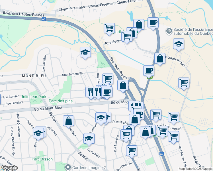 2 Rue Radisson, Gatineau QC - Walk Score