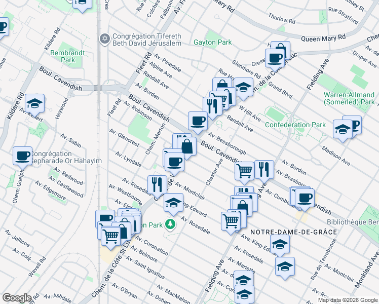 6550 Chemin de la Côte-Saint-Luc, Montréal QC - Walk Score
