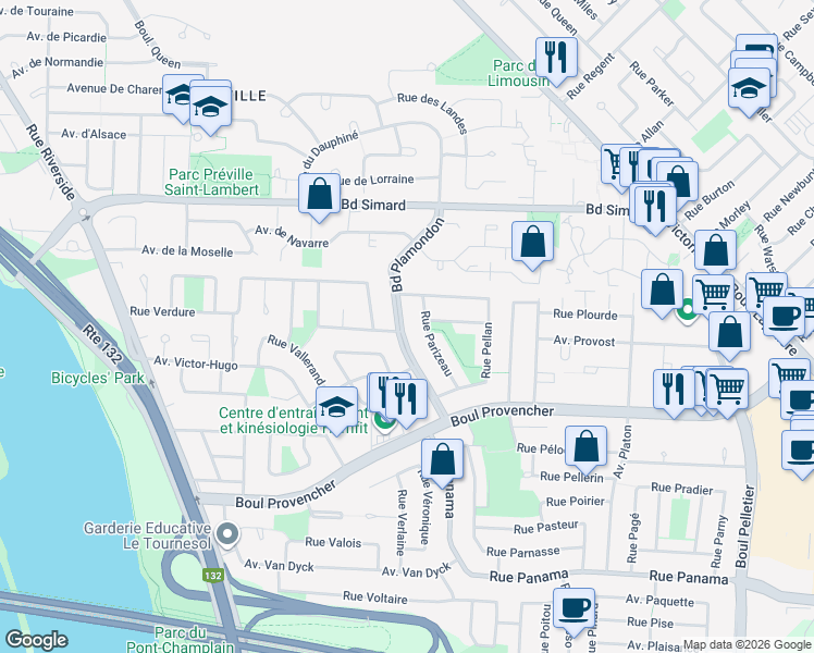 5675 Boulevard Plamondon, Brossard QC - Walk Score