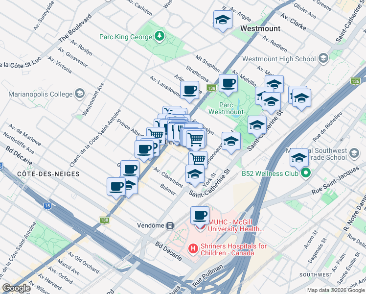 370 Victoria Avenue, Westmount QC - Walk Score