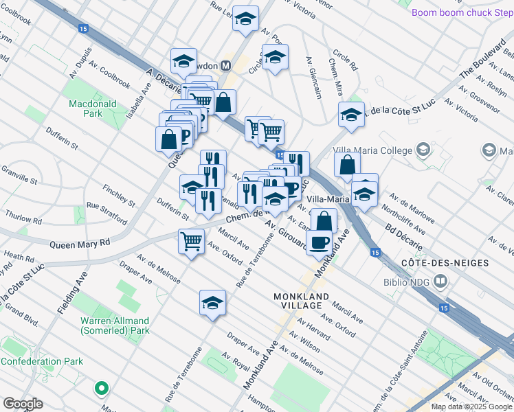 5501 Chemin de la Côte-Saint-Luc, Montréal QC - Walk Score