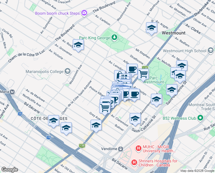 483 Avenue Victoria, Westmount QC - Walk Score