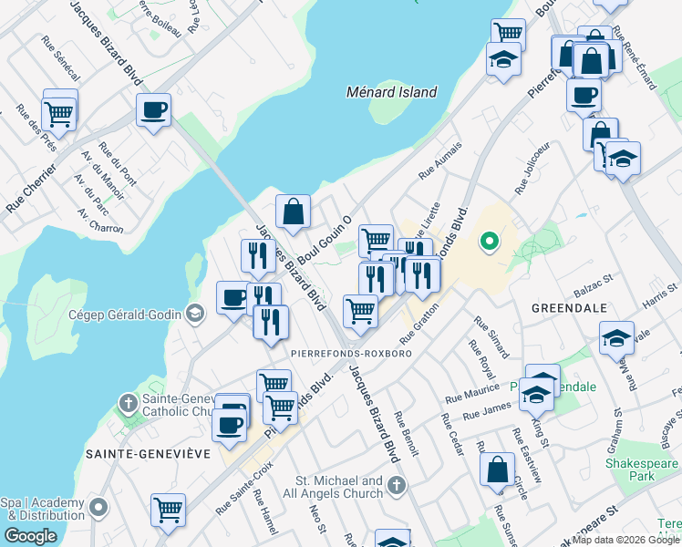 5000 Boulevard Jacques Bizard, Montréal QC - Walk Score