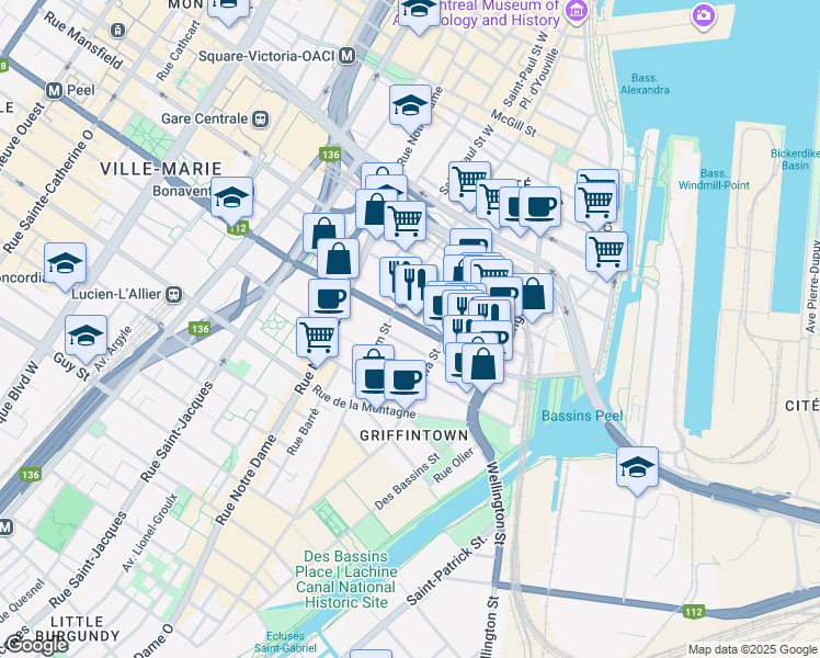 306 Rue Peel, Montréal QC - Walk Score