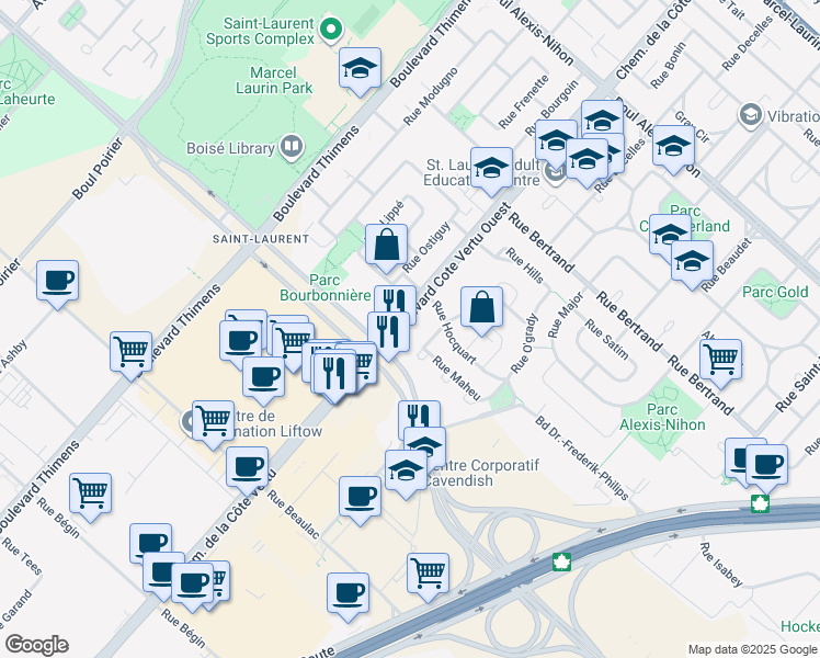2900 Boulevard de la Côte-Vertu, Montréal QC - Walk Score