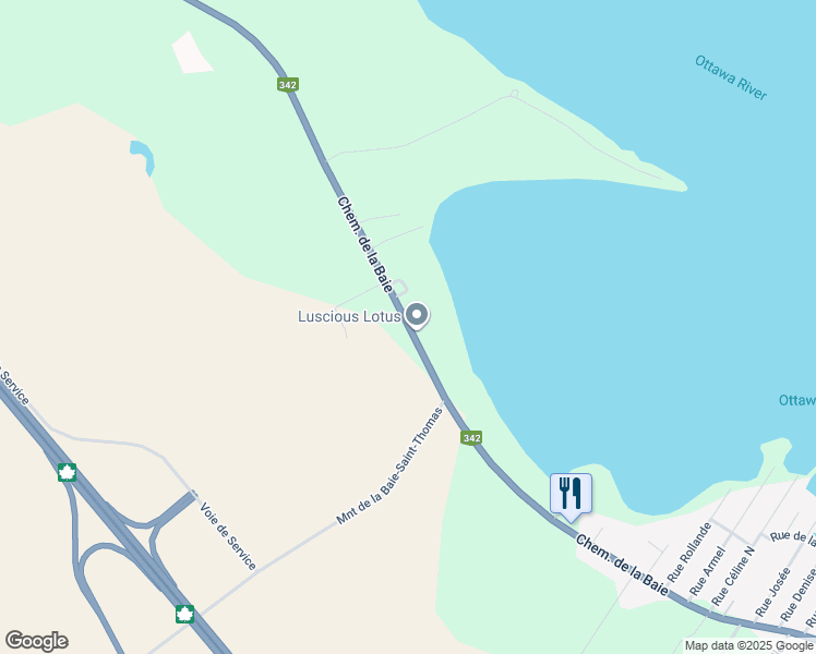 845 Chemin de la Baie, Rigaud QC - Walk Score