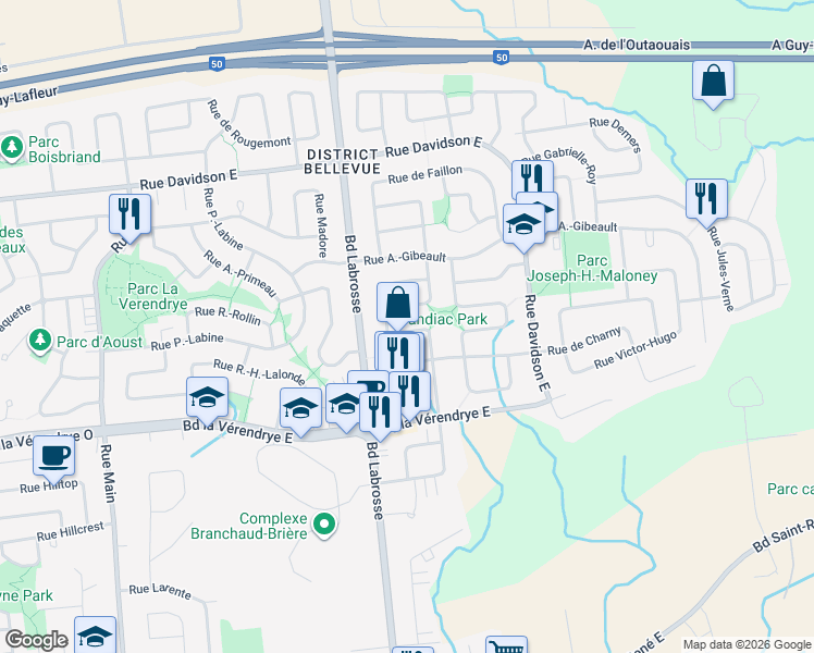 23 Rue de Candiac, Gatineau QC - Walk Score