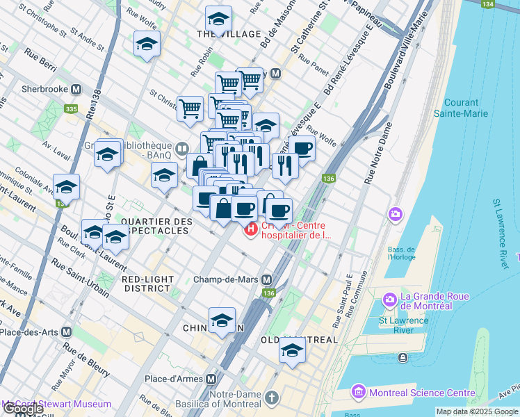 1066 Rue Berri, Montréal QC - Walk Score