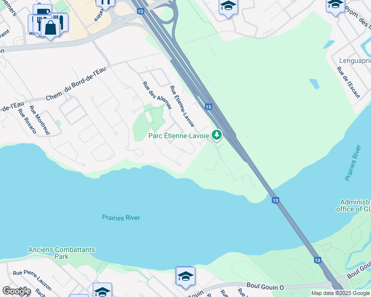 256 Rue des Alismas, Laval QC - Walk Score