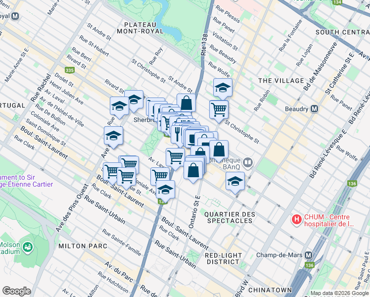 2110 Rue Saint-Denis, Montréal QC - Walk Score