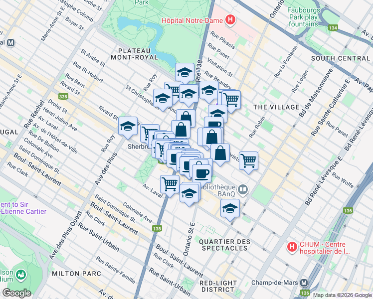 500 Rue Sherbrooke Est, Montréal QC - Walk Score