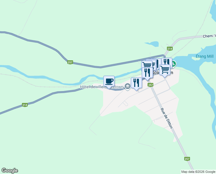 146 Chemin Victoria Ouest, Scotstown QC - Walk Score