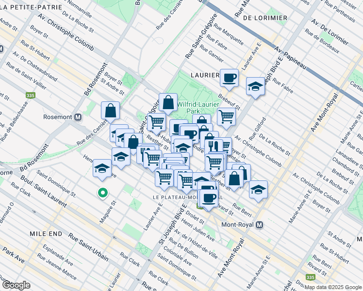 5155 Rue Saint-Hubert, Montréal QC - Walk Score