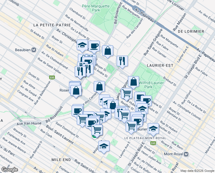 5500 Rue Saint-Hubert, Montréal QC - Walk Score