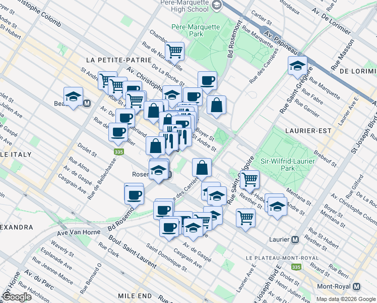 5730 Rue Saint-Hubert, Montréal QC - Walk Score