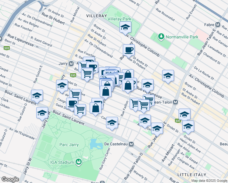 7659 Rue St Denis, Montréal QC - Walk Score