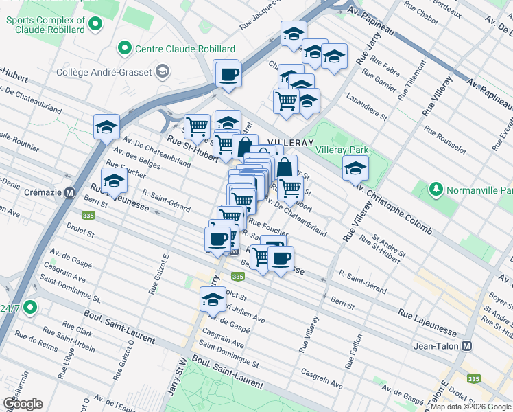 702 Rue Jarry Est, Montréal QC - Walk Score