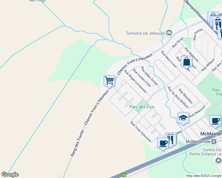 377 Boulevard Yvon-L'Heureux S, McMasterville QC - Walk Score