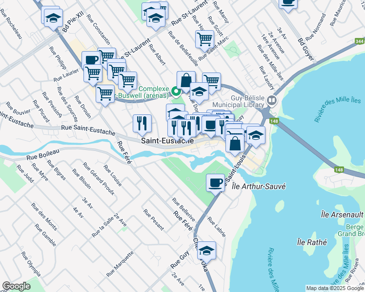 206 Rue Saint Eustache, Saint-Eustache QC - Walk Score