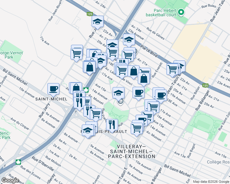 3610 Rue Villeray, Montréal QC - Walk Score