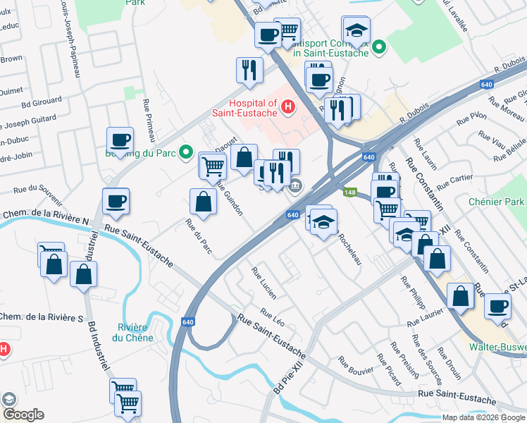 440 Rue du Parc, Saint-Eustache QC - Walk Score