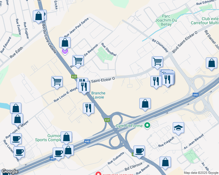 3850 Boulevard Saint-Elzéar Ouest, Laval QC - Walk Score