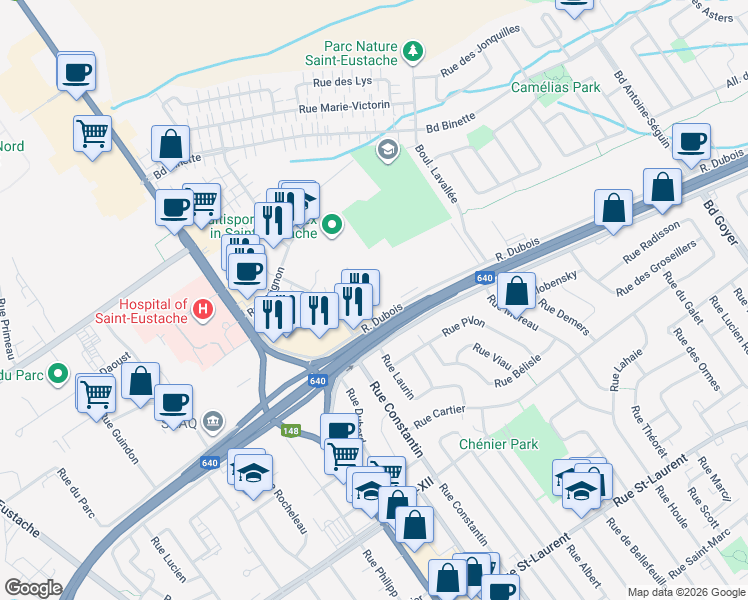 112 Rue Dubois, Saint-Eustache QC - Walk Score