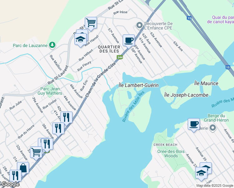 70 Chemin des Îles Yale, Saint-Eustache QC - Walk Score