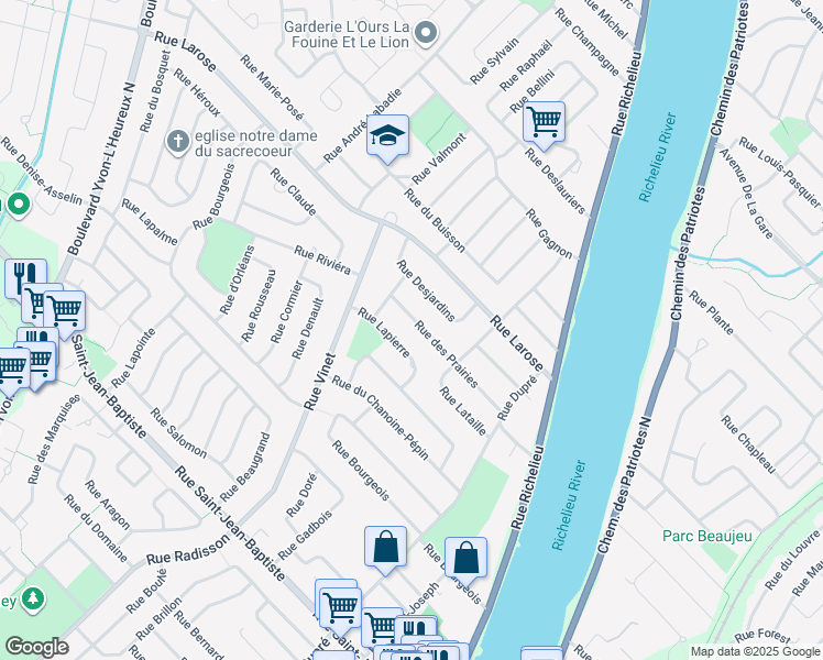 380 Rue des Prairies, Beloeil QC - Walk Score