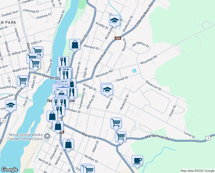 10 Summit Avenue, New Glasgow NS - Walk Score