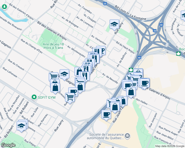 7010 Rue Jarry Est, Montréal QC - Walk Score