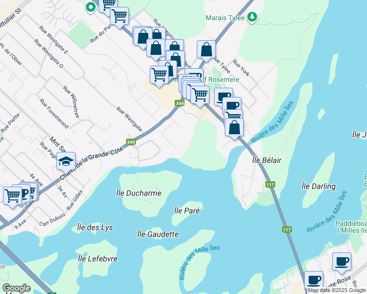 66 Rue de Bleury, Rosemère QC - Walk Score