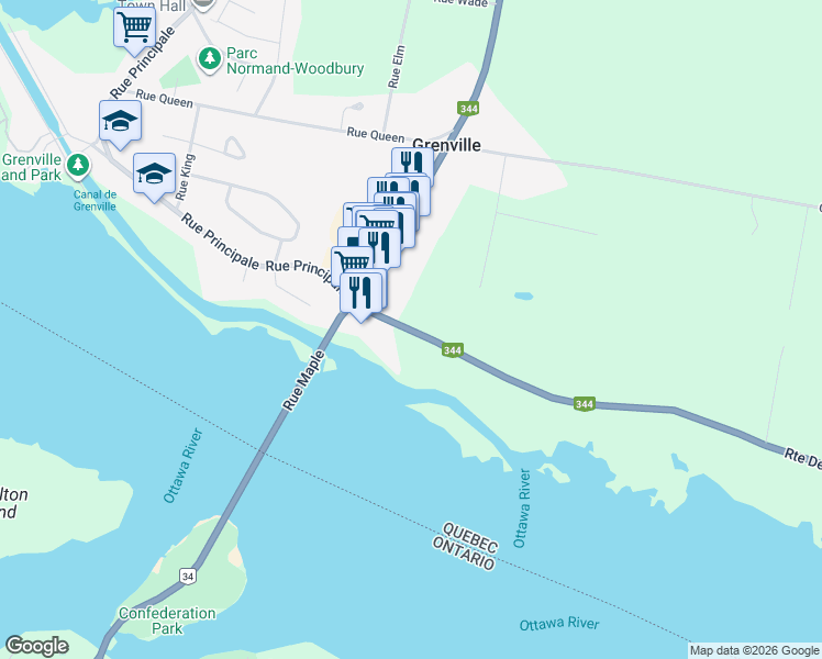 449 Rue Principale, Grenville QC - Walk Score