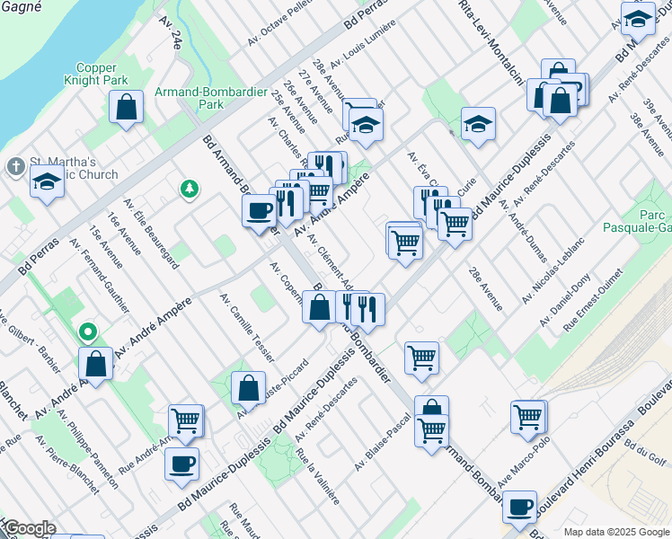 Avenue Clément-Ader, Montréal QC - Walk Score