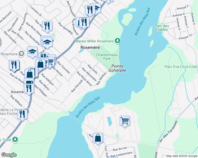 387 Rue Skelton, Rosemère QC - Walk Score