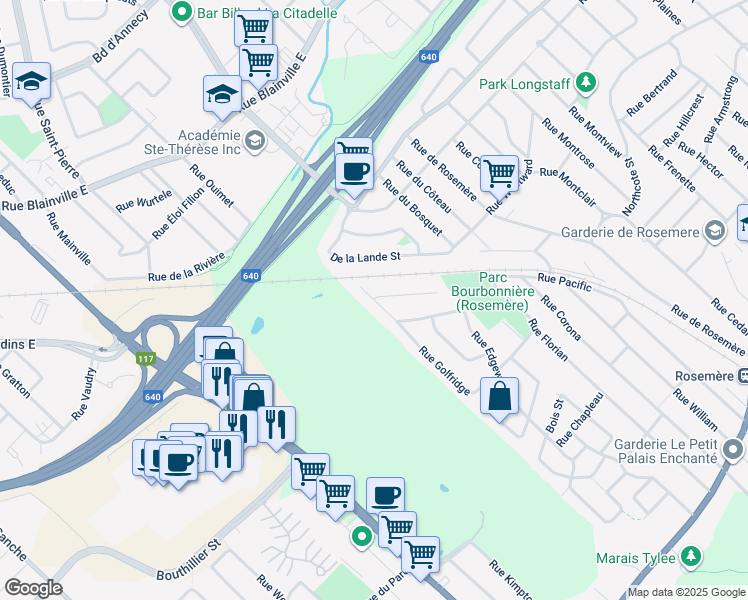 361 Rue Golfridge, Rosemère QC - Walk Score