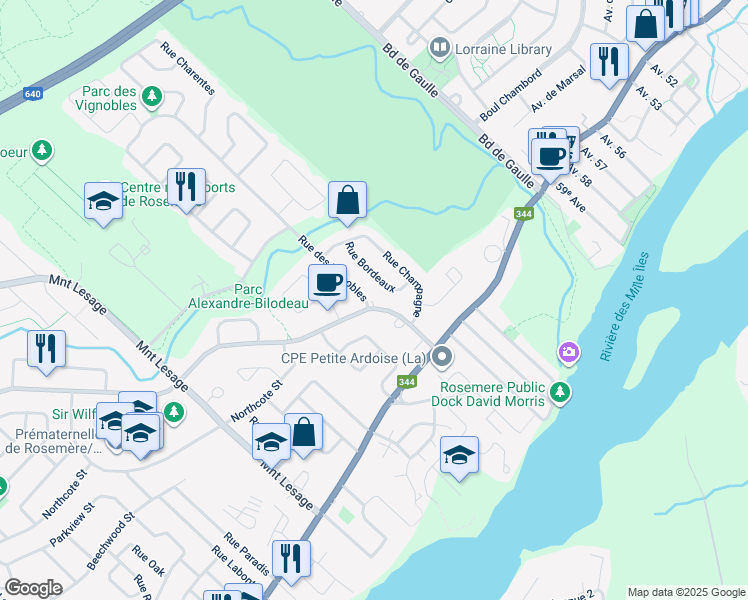 608 Rue des Vignobles, Rosemère QC - Walk Score