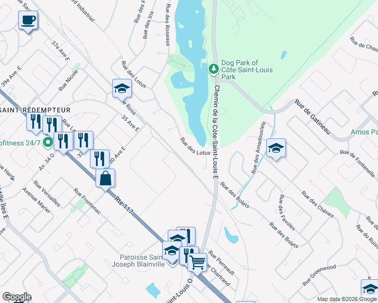 10 Rue des Lotus, Blainville QC - Walk Score