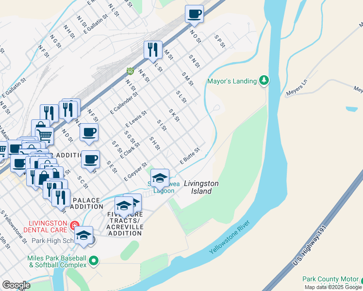 402 South K Street, Livingston MT - Walk Score