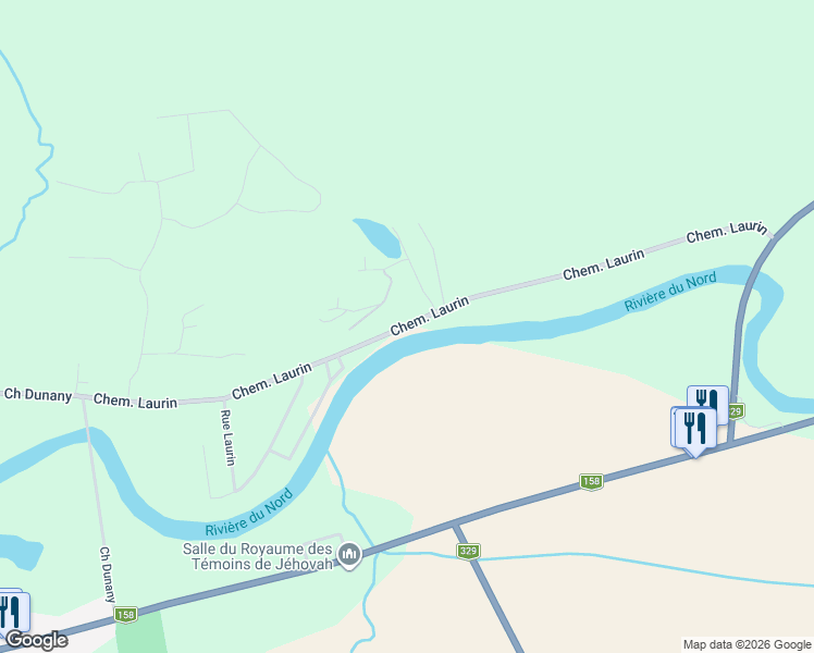 895 Chemin Laurin, Lachute QC - Walk Score