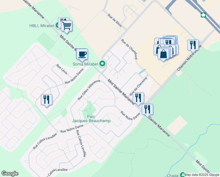 11270 Rue Gilles Villeneuve, Mirabel QC - Walk Score