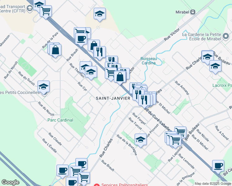 17826 Rue Victor, Mirabel QC - Walk Score