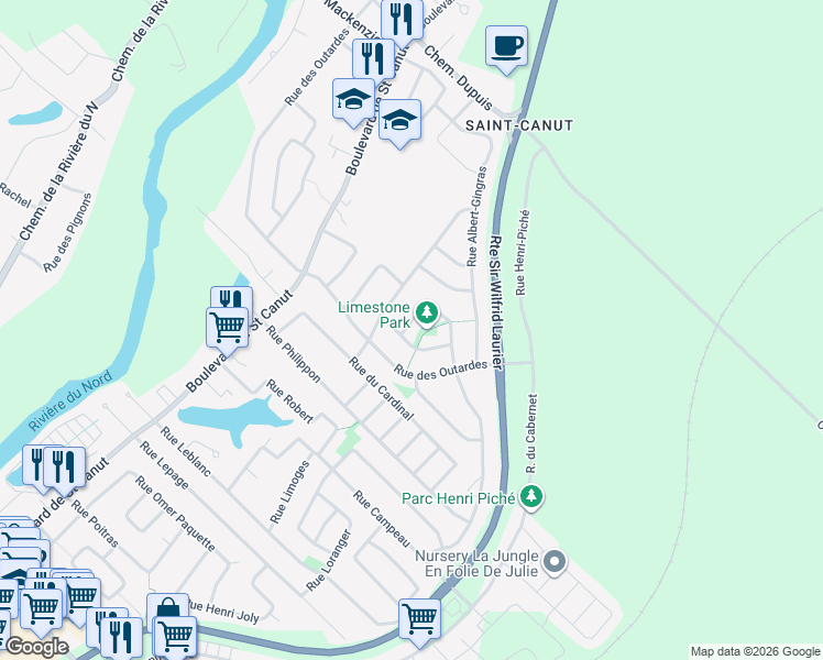 14385 Rue des Colibris, Mirabel QC - Walk Score